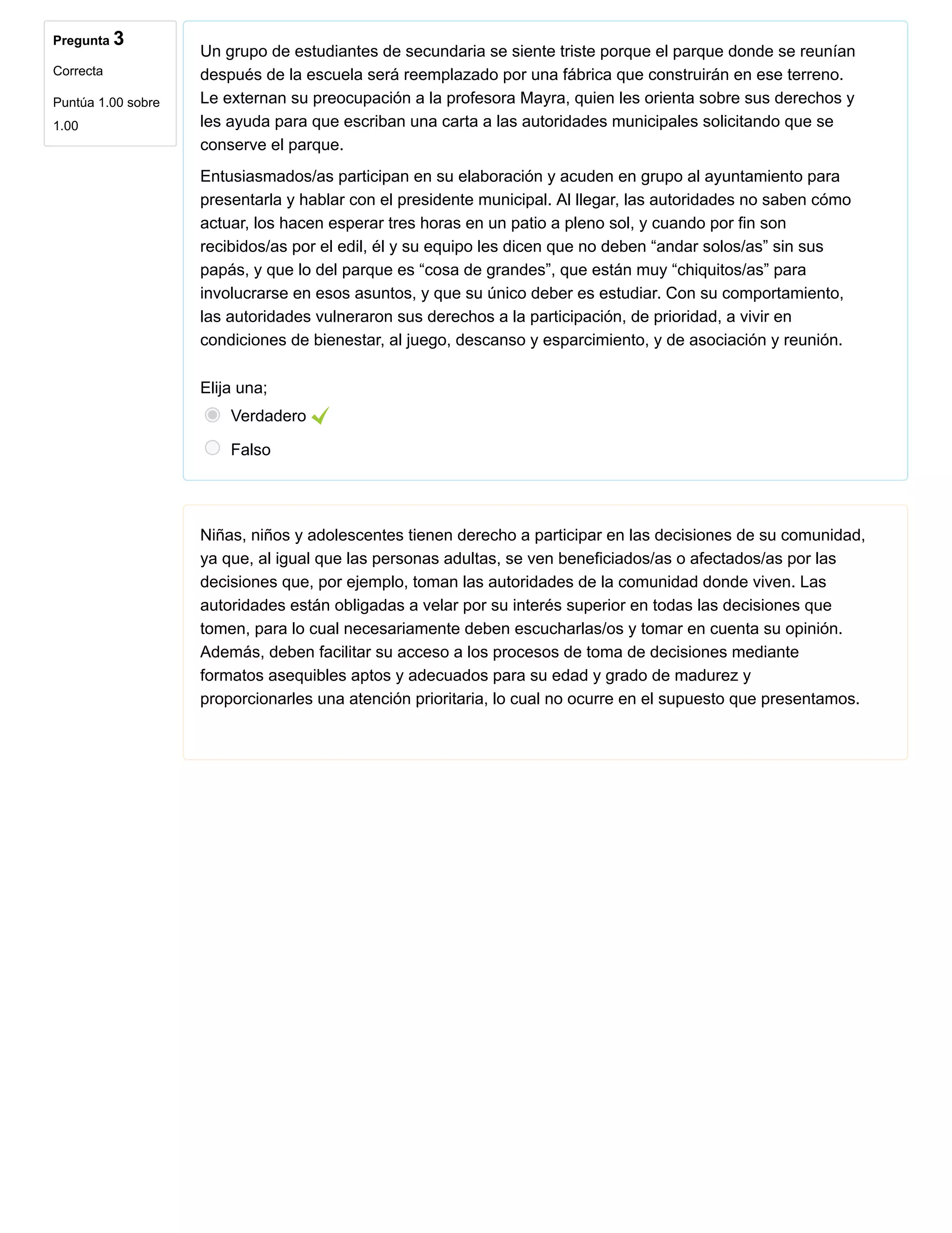 Actividad. Identificando las transgresiones a derechos de niñas, niños ...