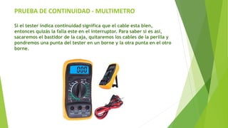 Actividad 04 prueba de continuidad | PPTX