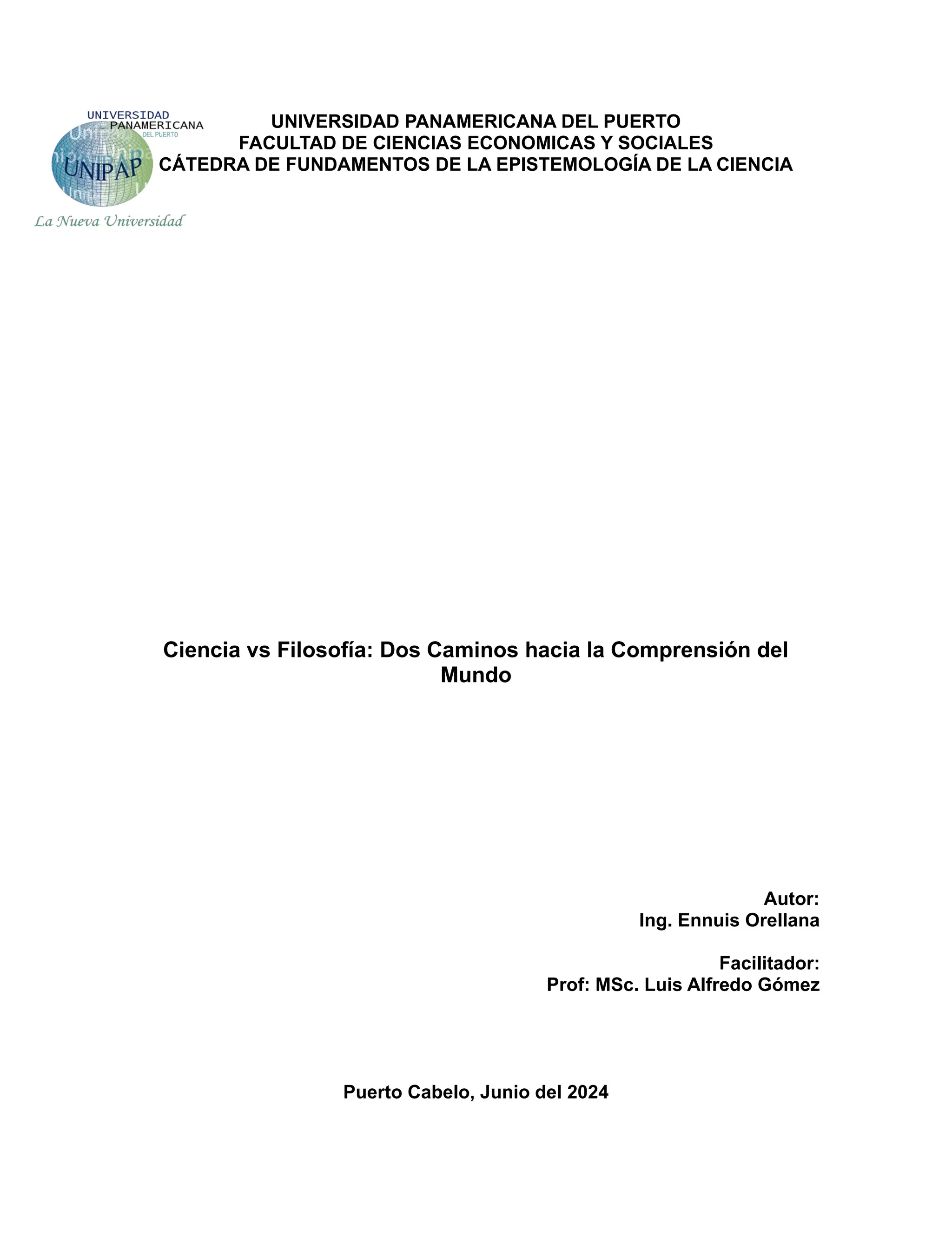 Ciencia vs Filosofía: Dos Caminos hacia la Comprensión del Mundo | PDF