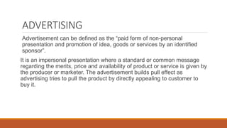 Actividad 1 international promotion elements | PPT