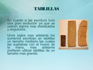 Actividad 1 origen de la escritura | PPT