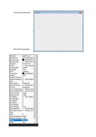 Actividad 1 reconocer las herramientas de visual basic | PDF