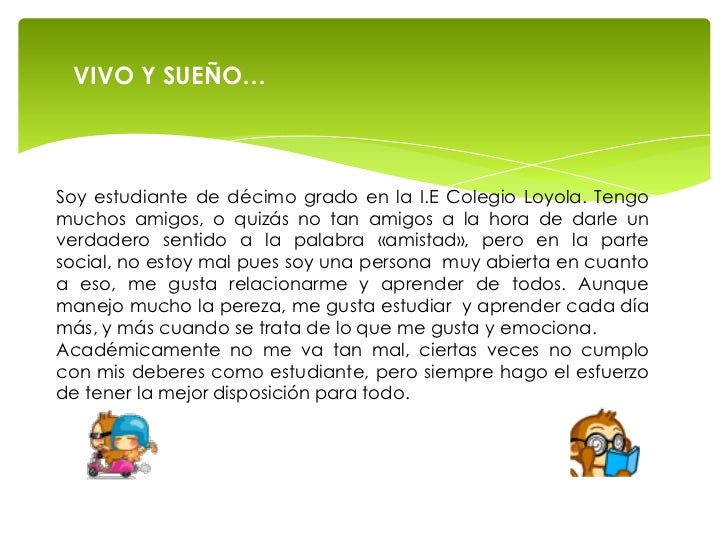 Lo que soy.. y lo que quiero ser