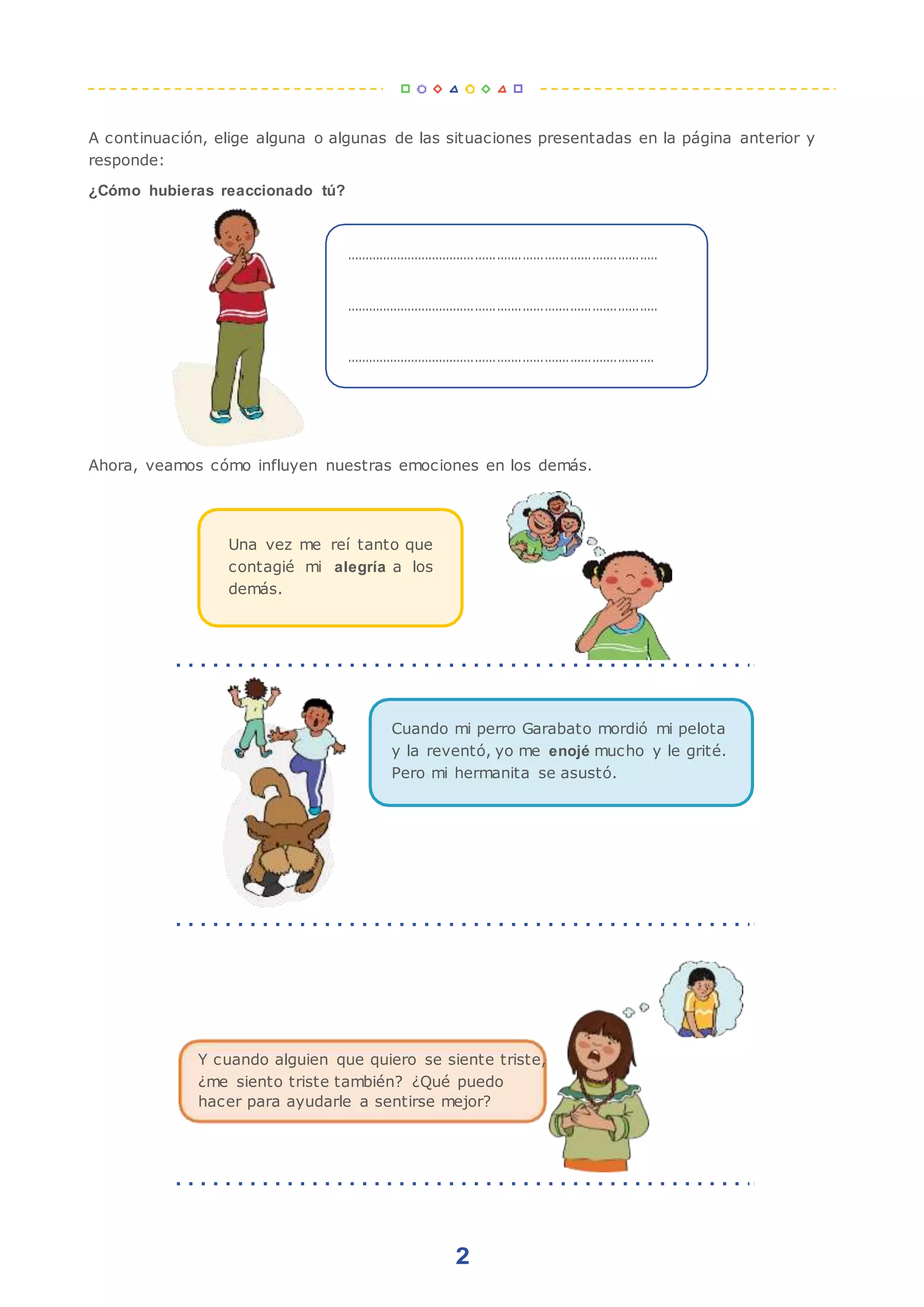 Conozco mis emociones | DOCX