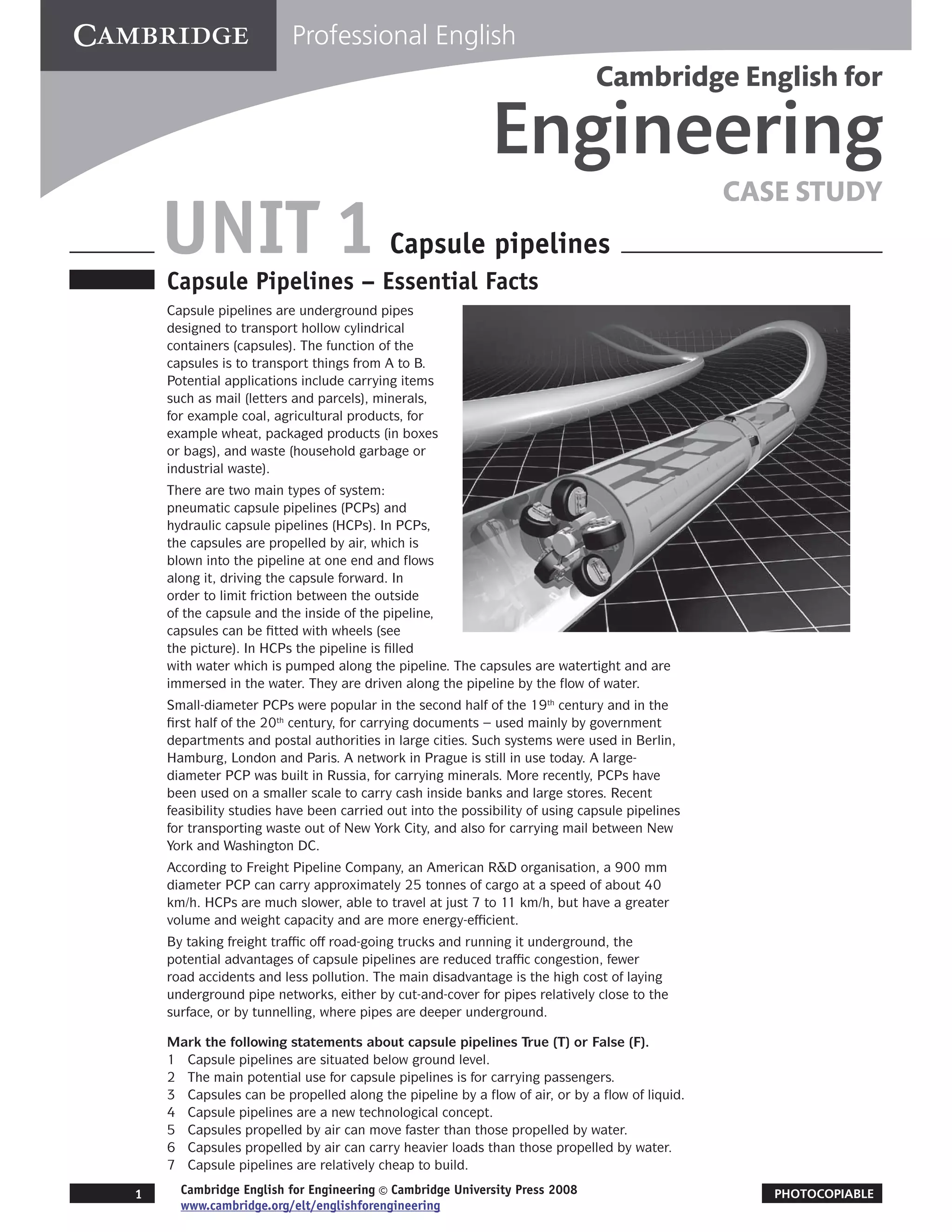 Actividad 2 Capsule pipelines | PDF