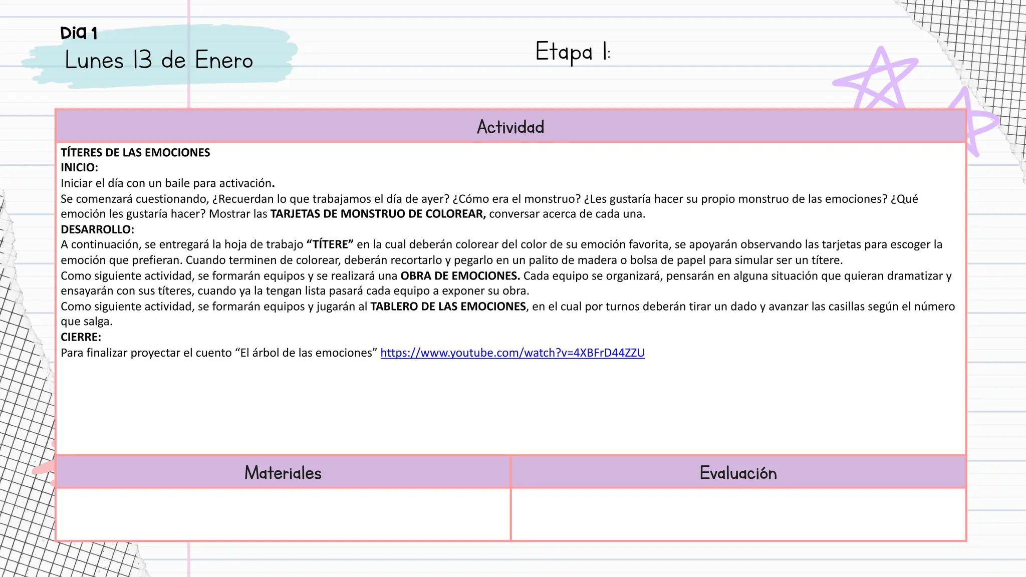 proyecto. así soy yo educación preescolar | PDF