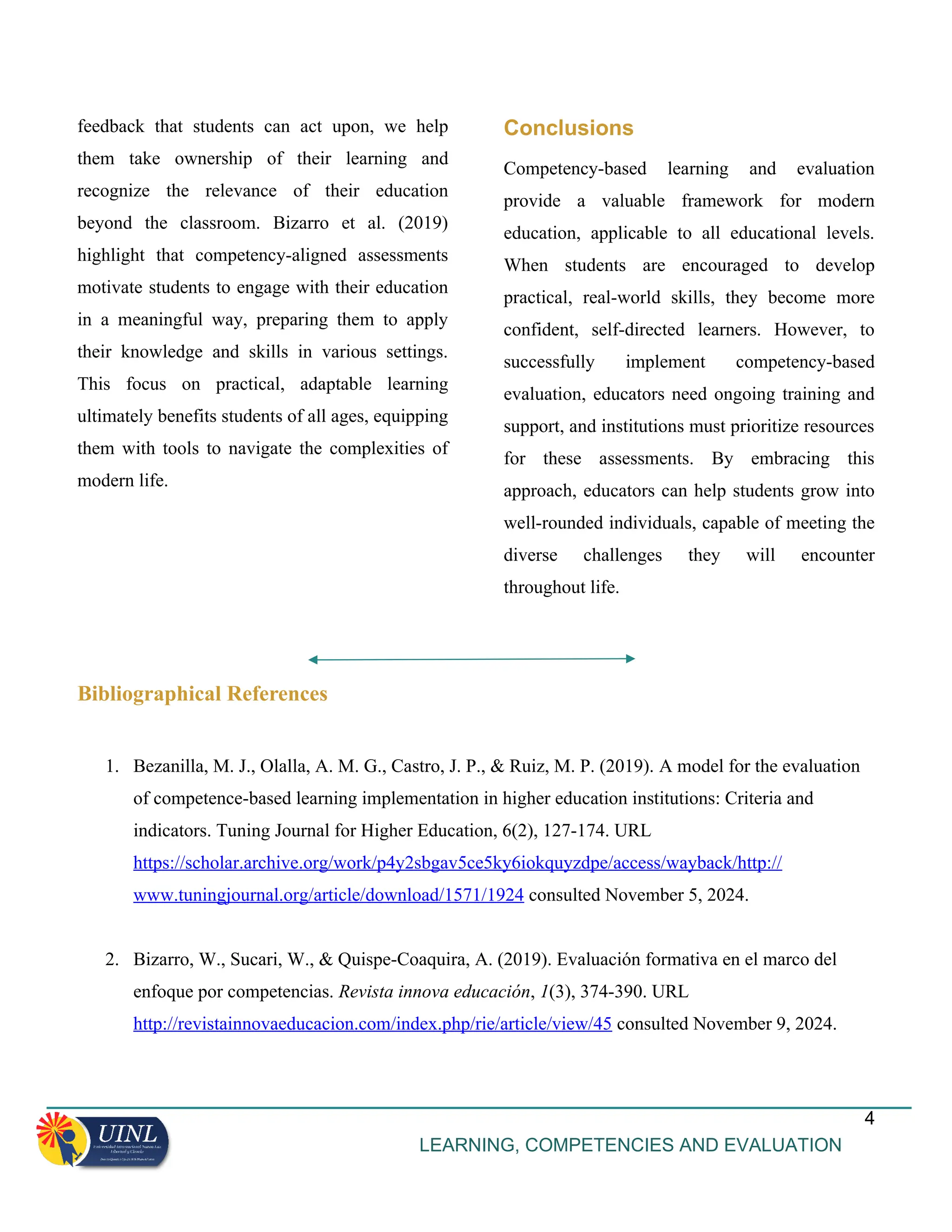 EASSY LEARNING, COMPETENCIES AND EVALUATION | PDF