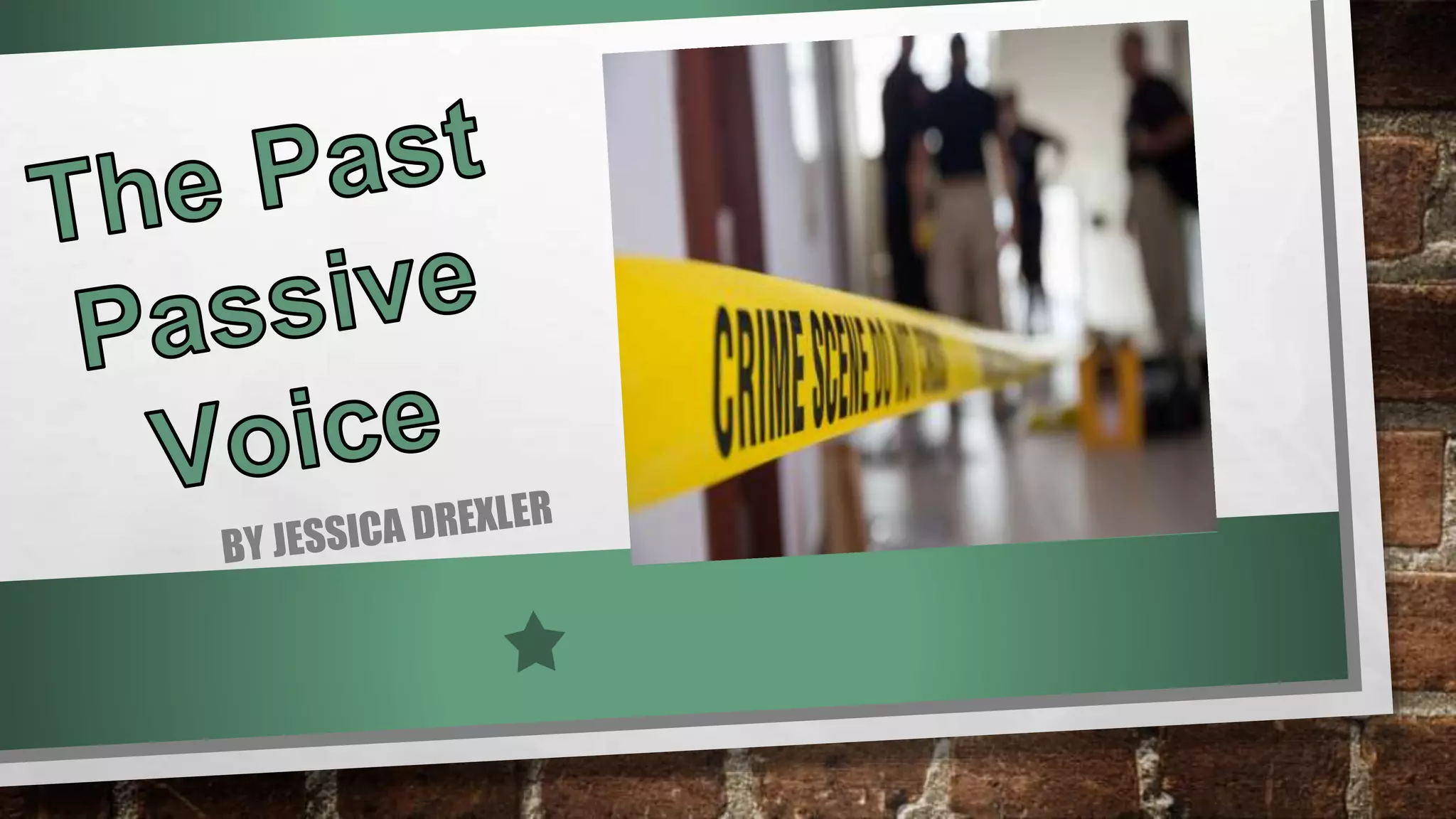 Passive Voice | PPTX