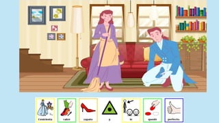 Cuento Cenicienta adaptado con pictogramas | PDF