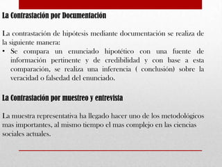 Actividad 4. contrastación de hipotesis | PPTX