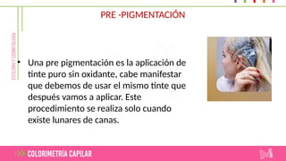 COLORIMETRIA CAPILAR / LA CANICE, TIPOS, CUIDADOS | PPTX