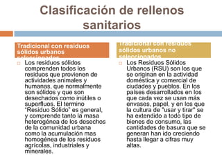 Rellenos Sanitarios Javier Mendoza Nuñez | PPTX