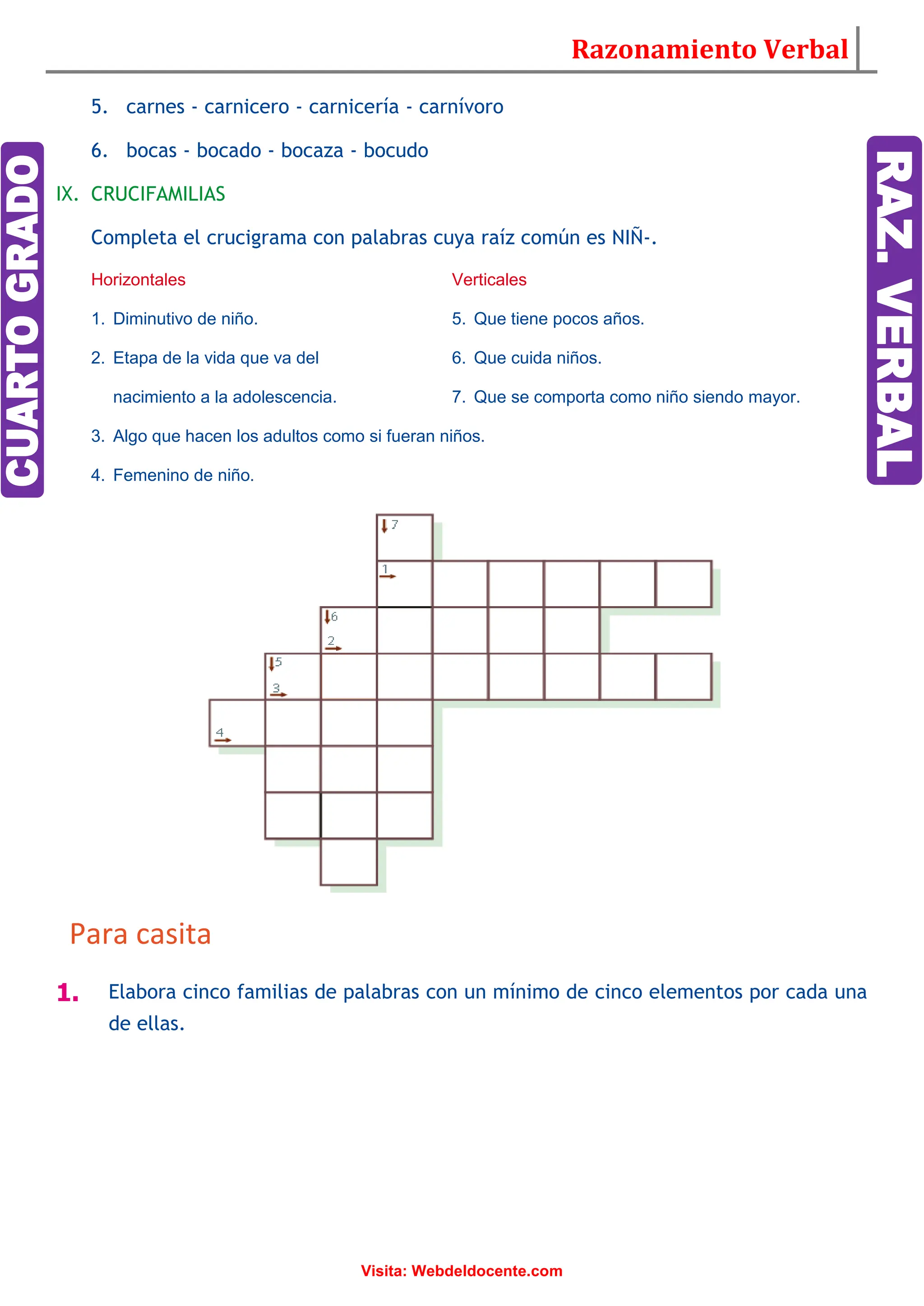 Problemas De Palabras Para Hojas De Trabajo De Cuarto Grado Ejercicios