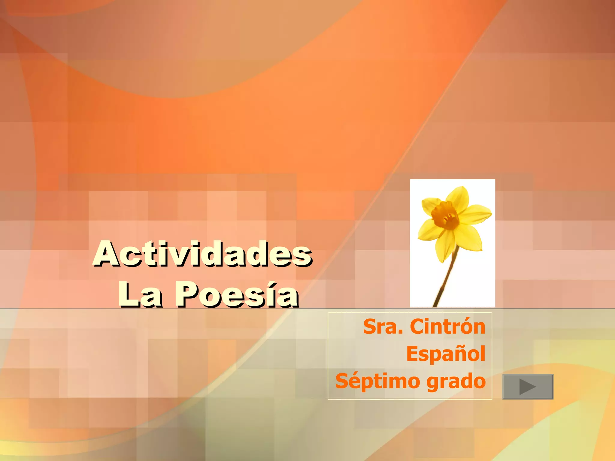 Actividades La PoesíA | PPT | Poetry | Books and Literature