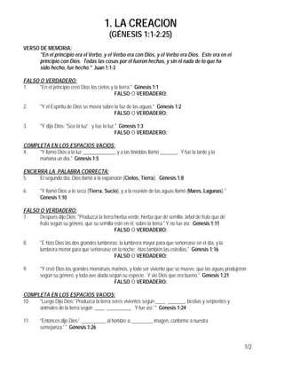 Actividades para-ninos-antiguo-testamento | PDF