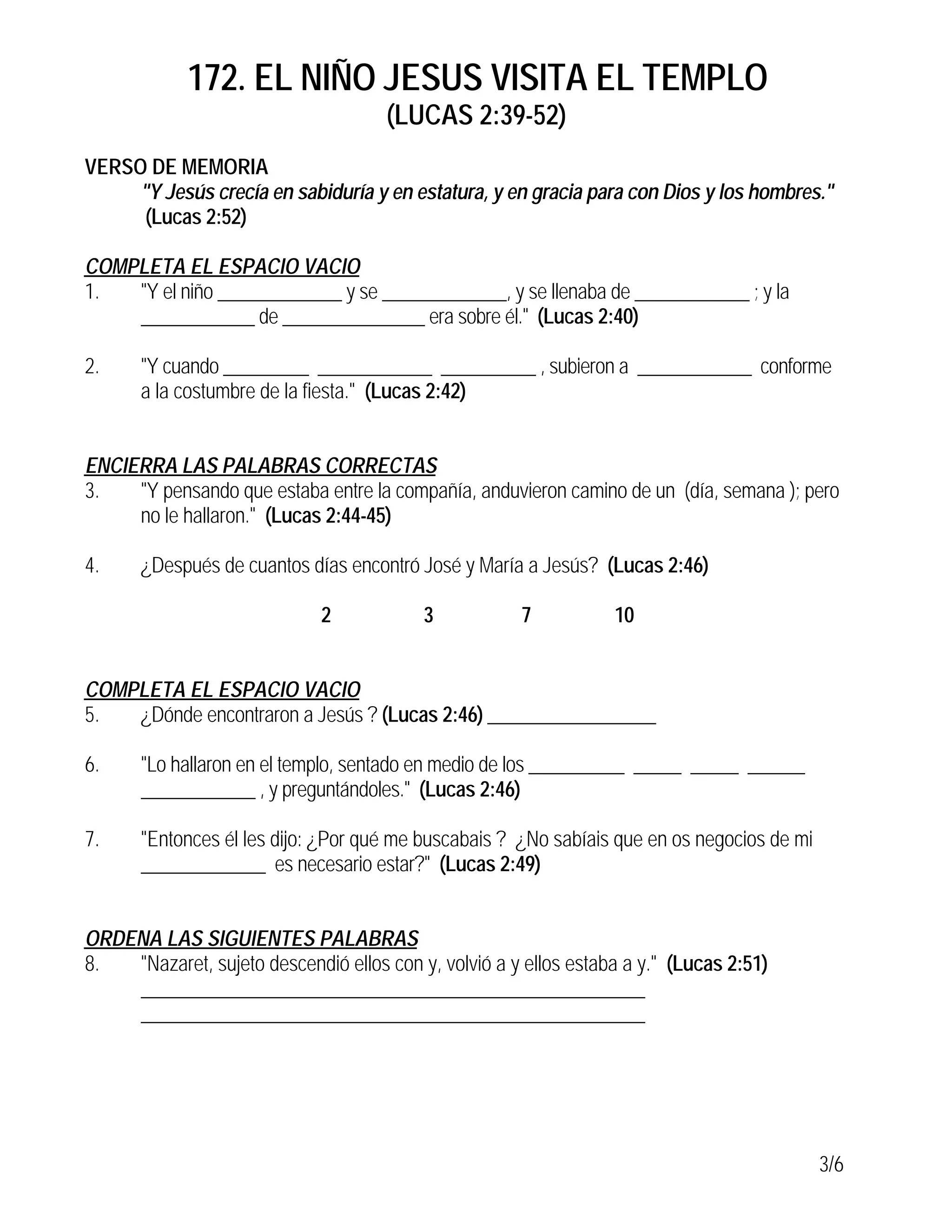 Actividades para-ninos-nuevo-testamento | PDF