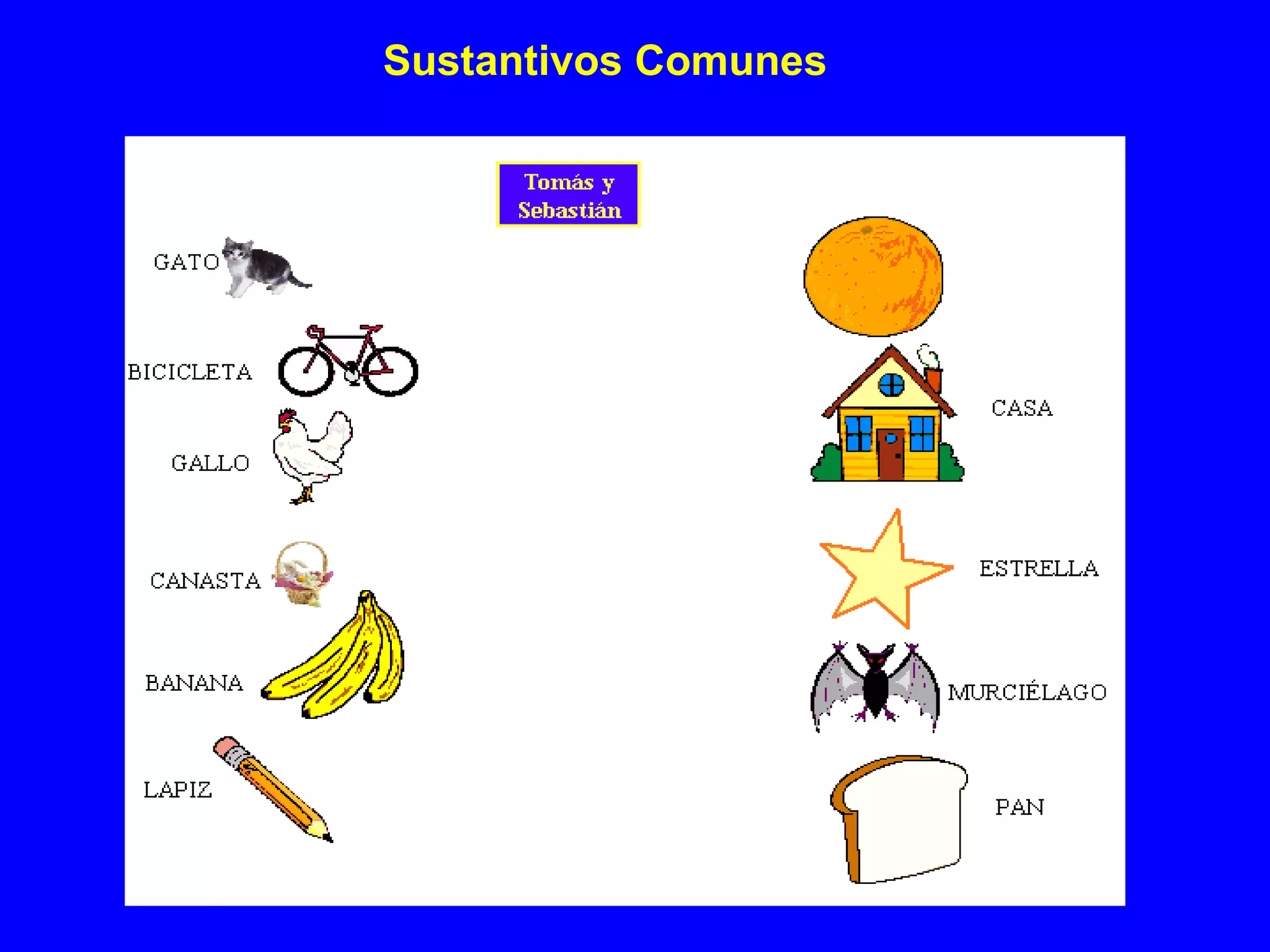 Actividades 2b Sustantivos Comunes Y Orden Alfabetico | PPT