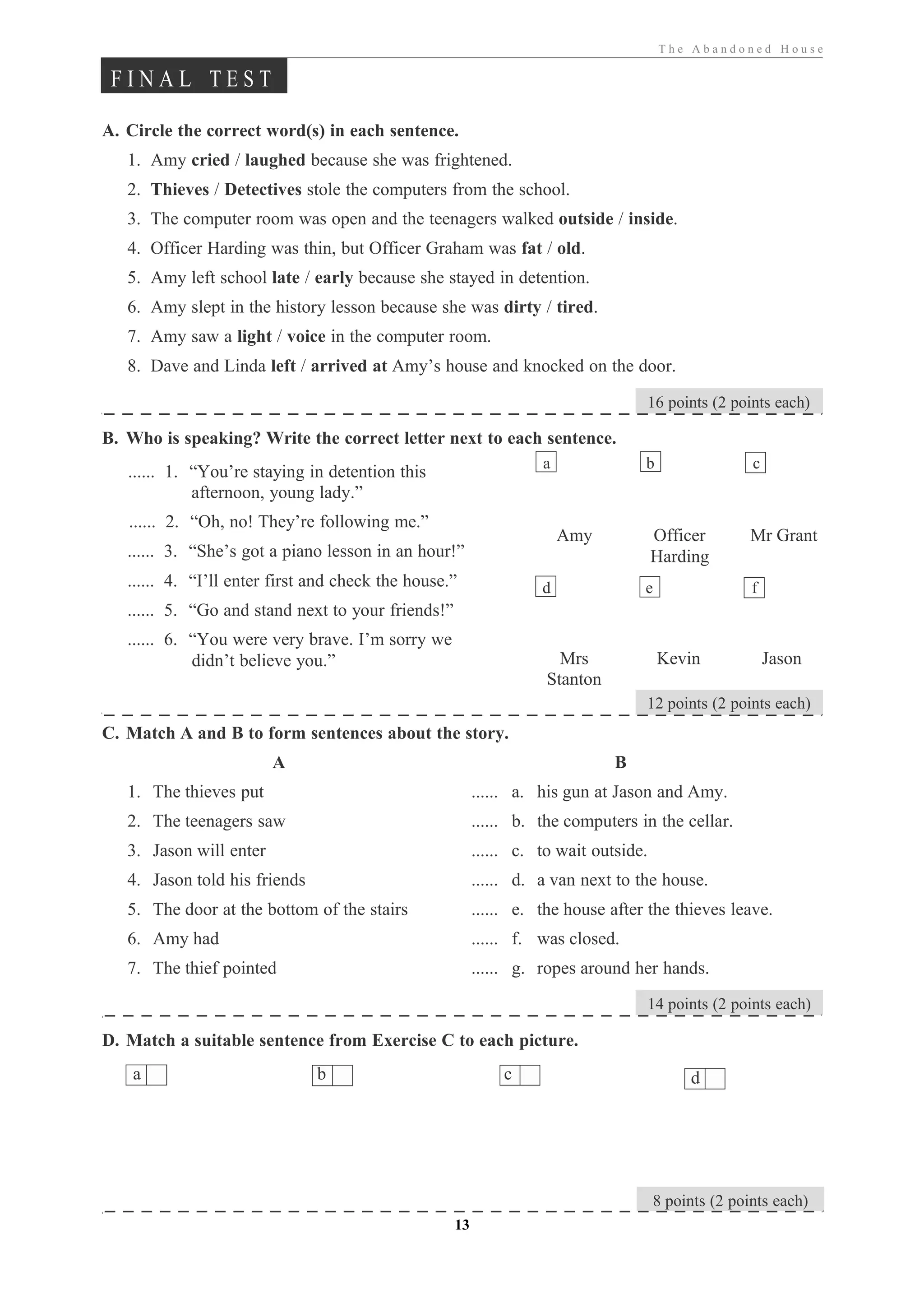 Actividades abandoned house | DOC