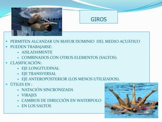 Actividades acuaticas | PPTX
