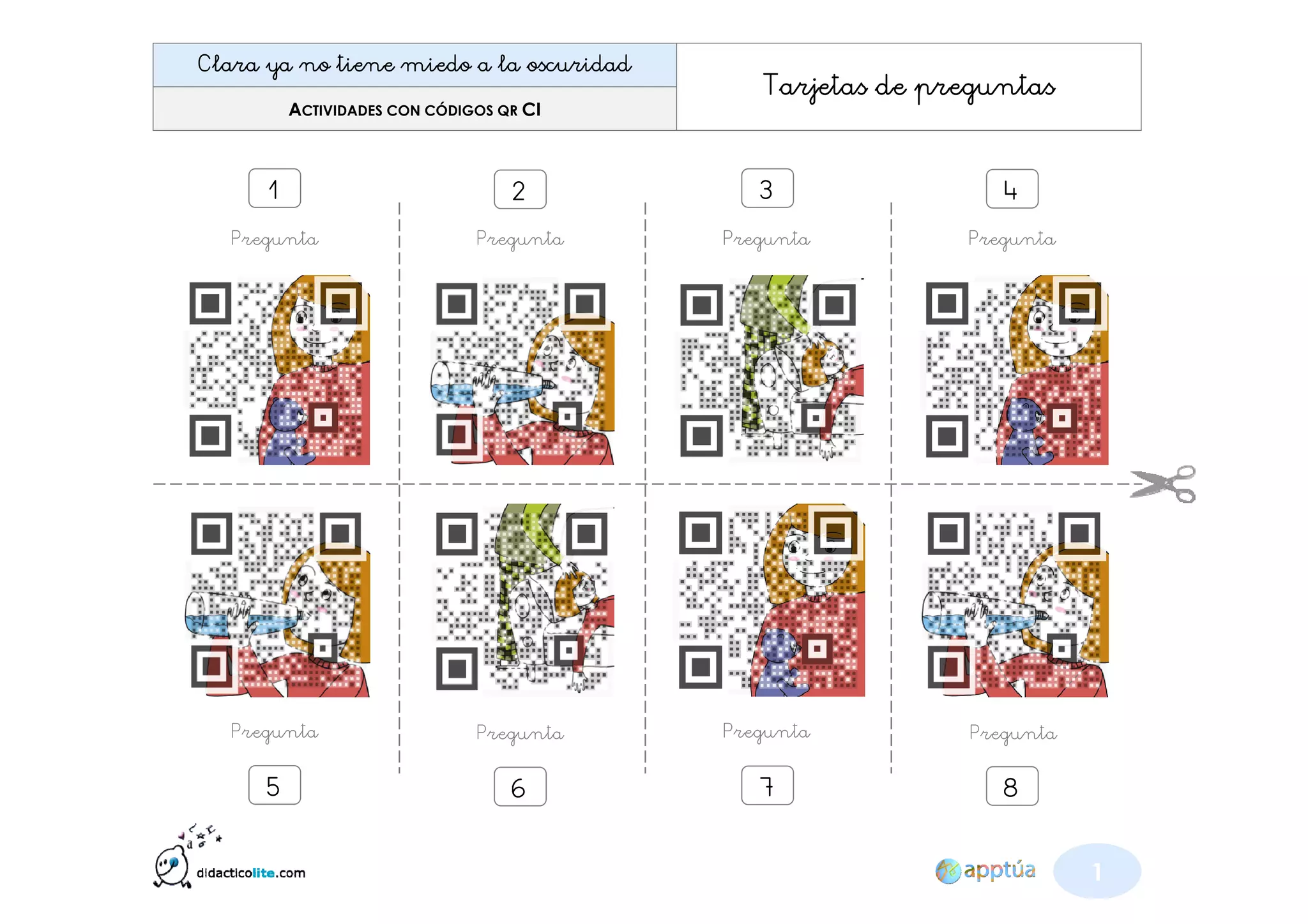 Actividades con códigos qr | PDF