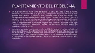 Actividades de autorregulacion | PPTX