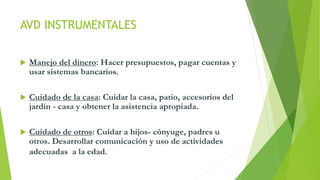 ACTIVIDADES DE LA VIDA DIARIA 2da clase.pptx