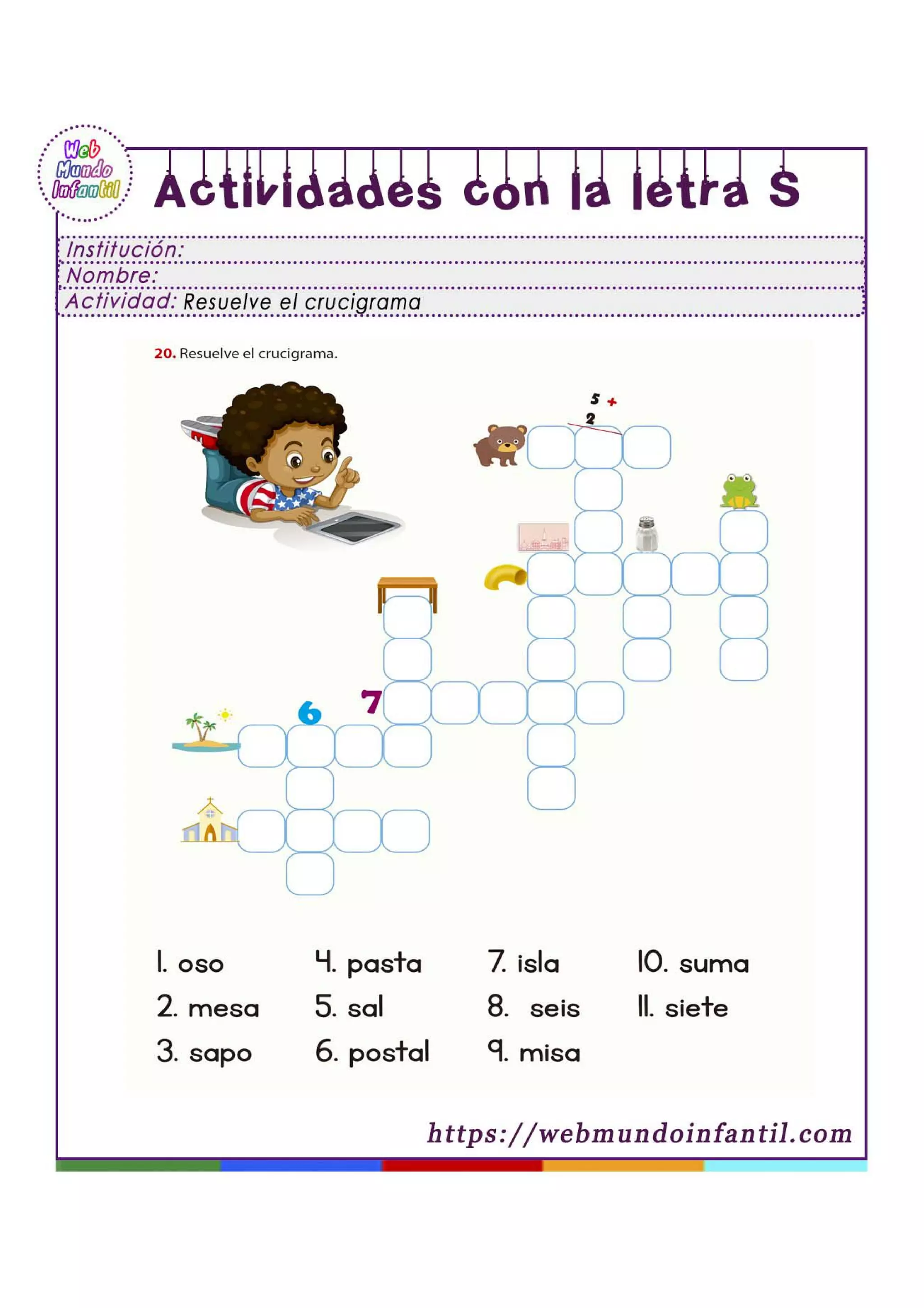 Actividades de lectoescritura con la letra s.pdf