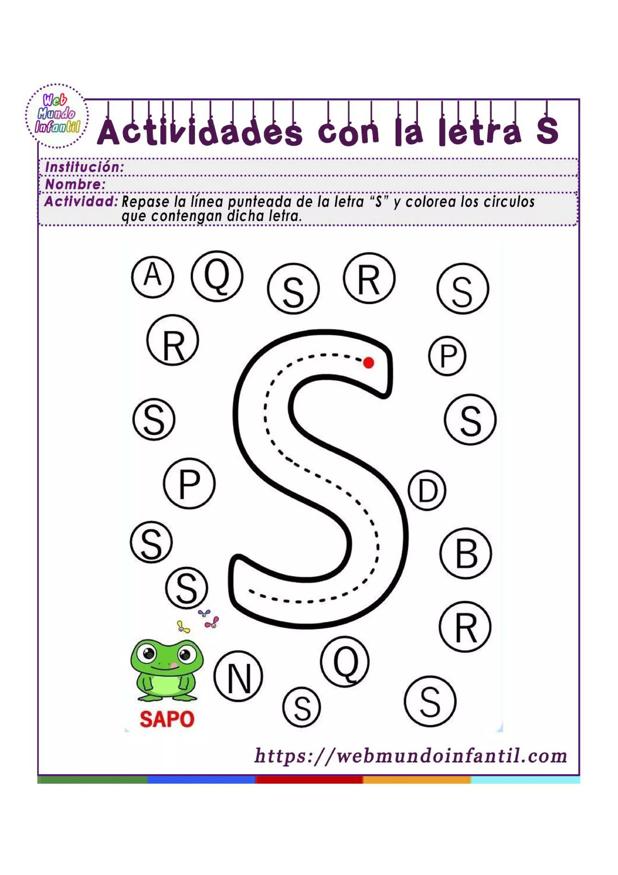 Actividades de lectoescritura con la letra s.pdf