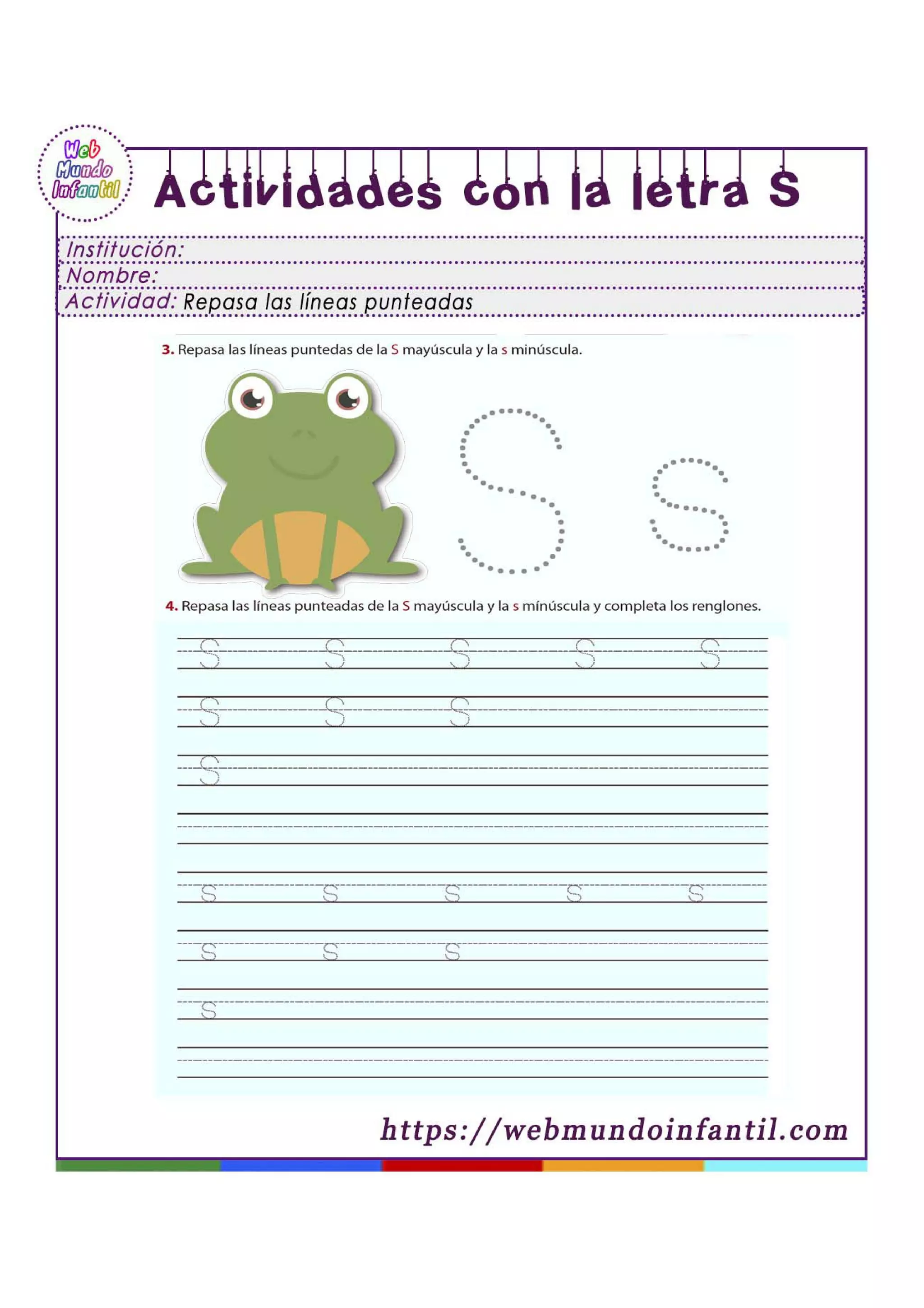 Actividades de lectoescritura con la letra s.pdf