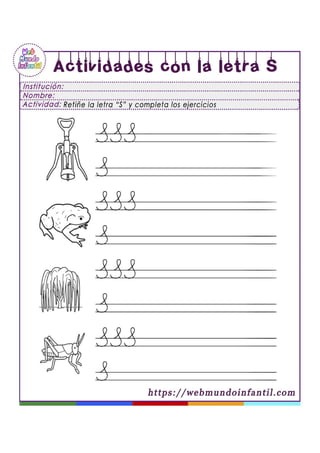 Actividades de lectoescritura con la letra s.pdf