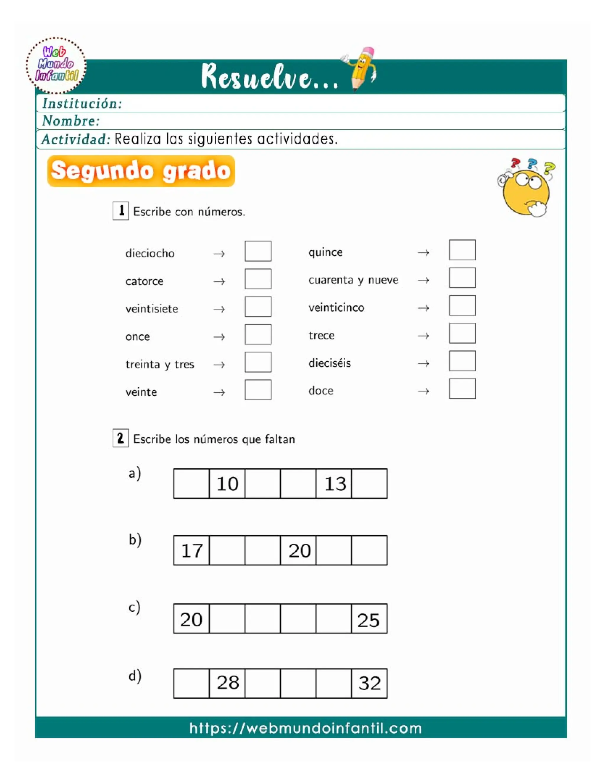 Actividades de matemática para segundo grado.pdf