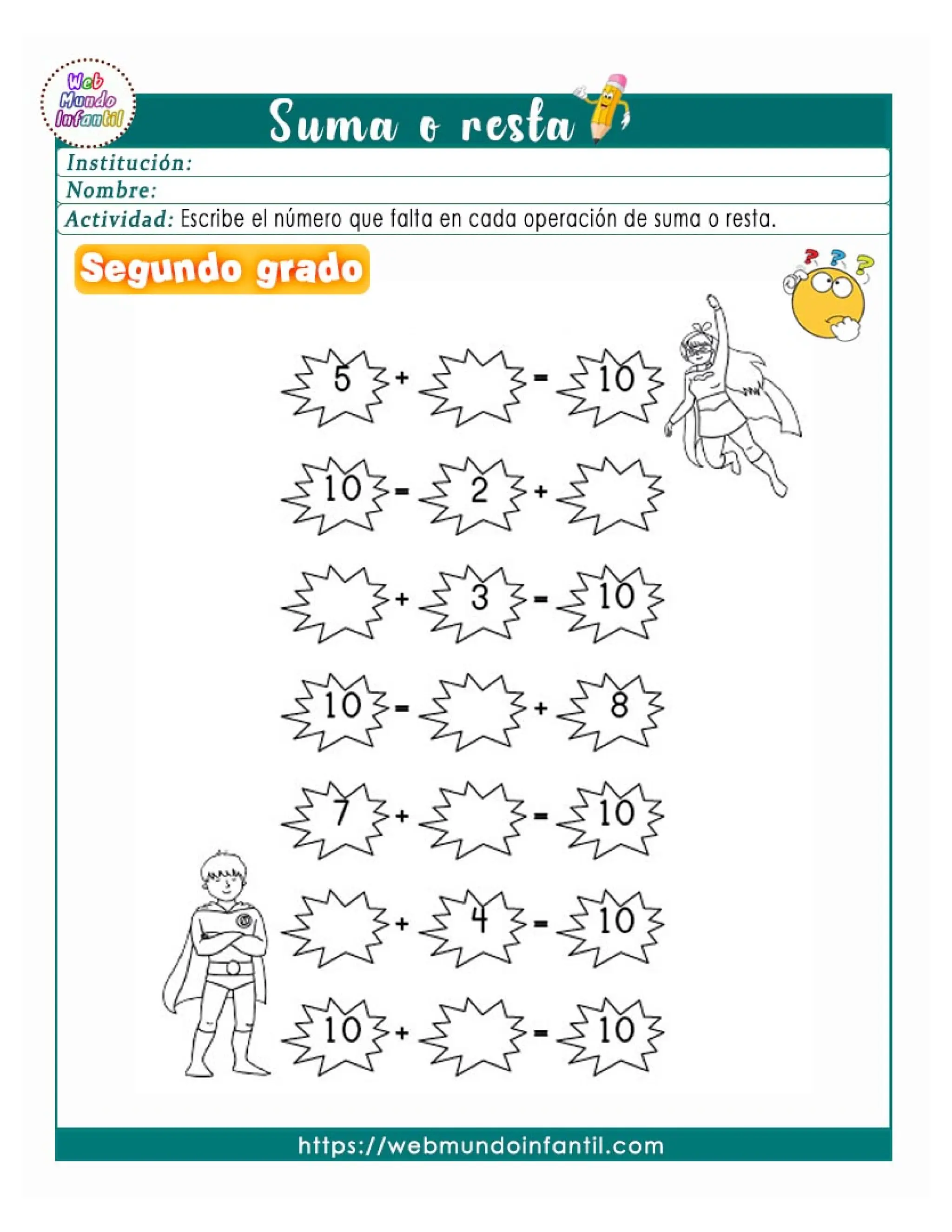 Actividades de matemática para segundo grado.pdf
