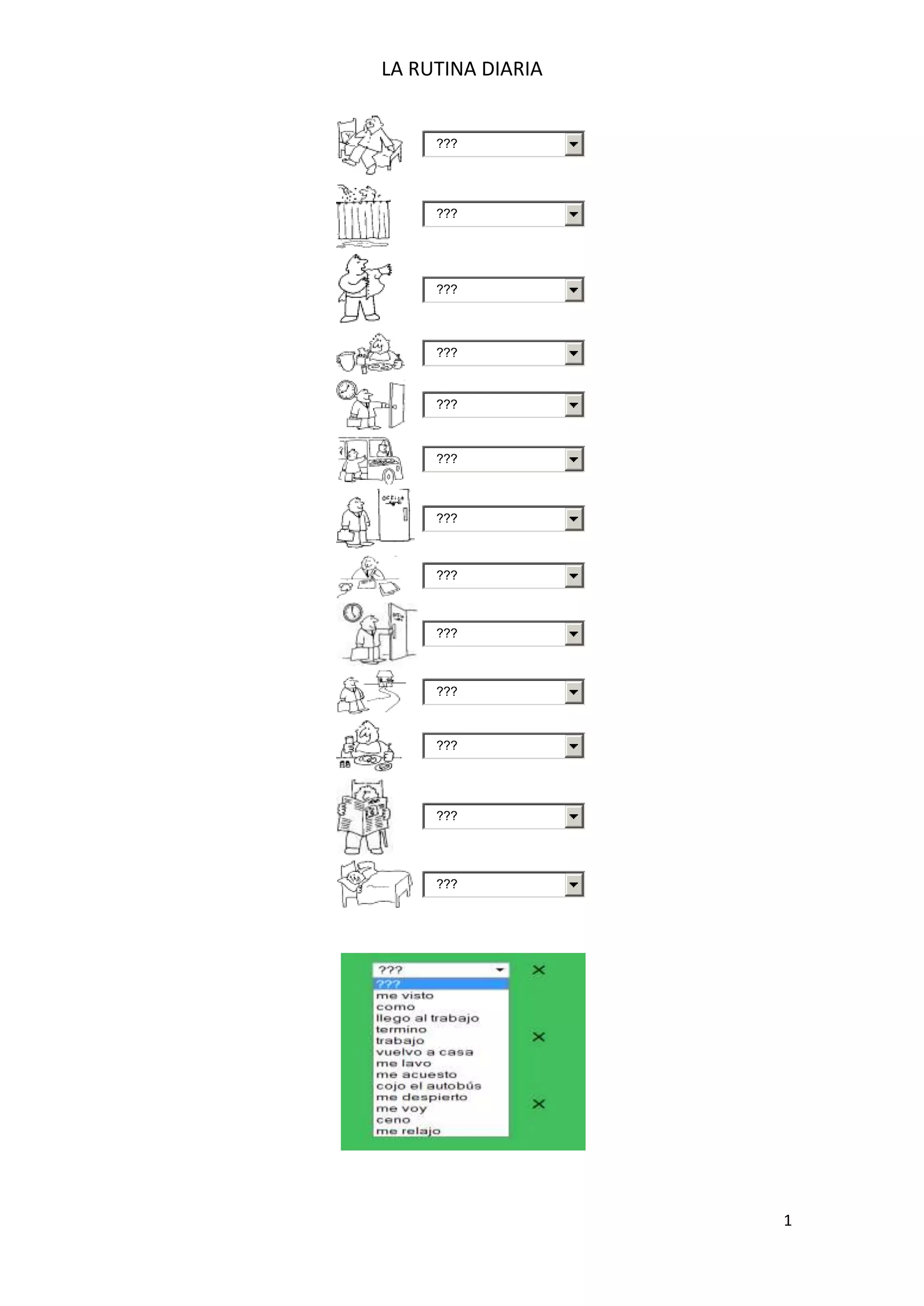Actividades de ocio | DOCX