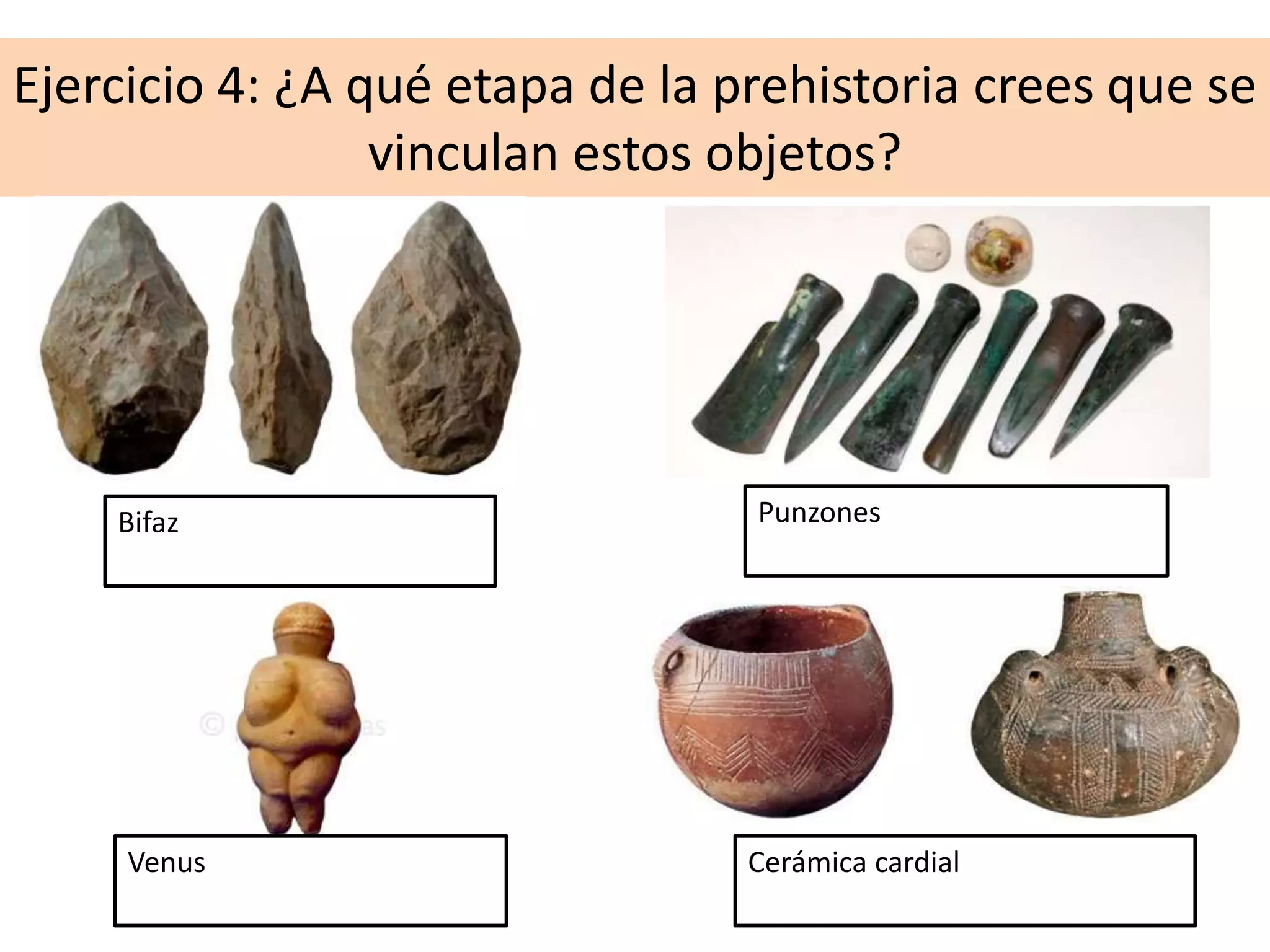 Actividades de prehistoria 1eso | PPTX