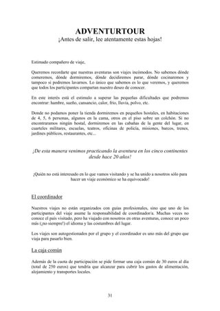 Actividades didacticas en turismo para clasepdf | PDF