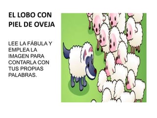 Actividades didacticas para la enseñanza de la fabula | PPTX