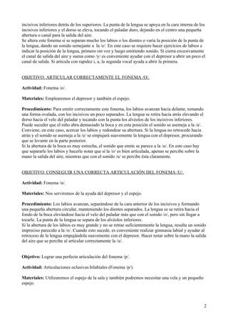 Actividades fonemas | DOC