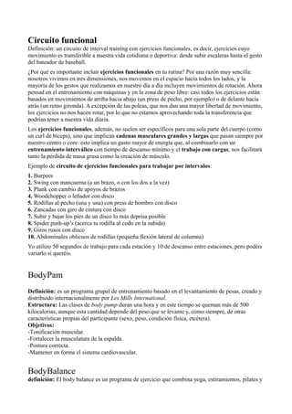 Actividades físicas (Javier Ramos, Jose Artacho, Pedro Díaz, Daniel ...