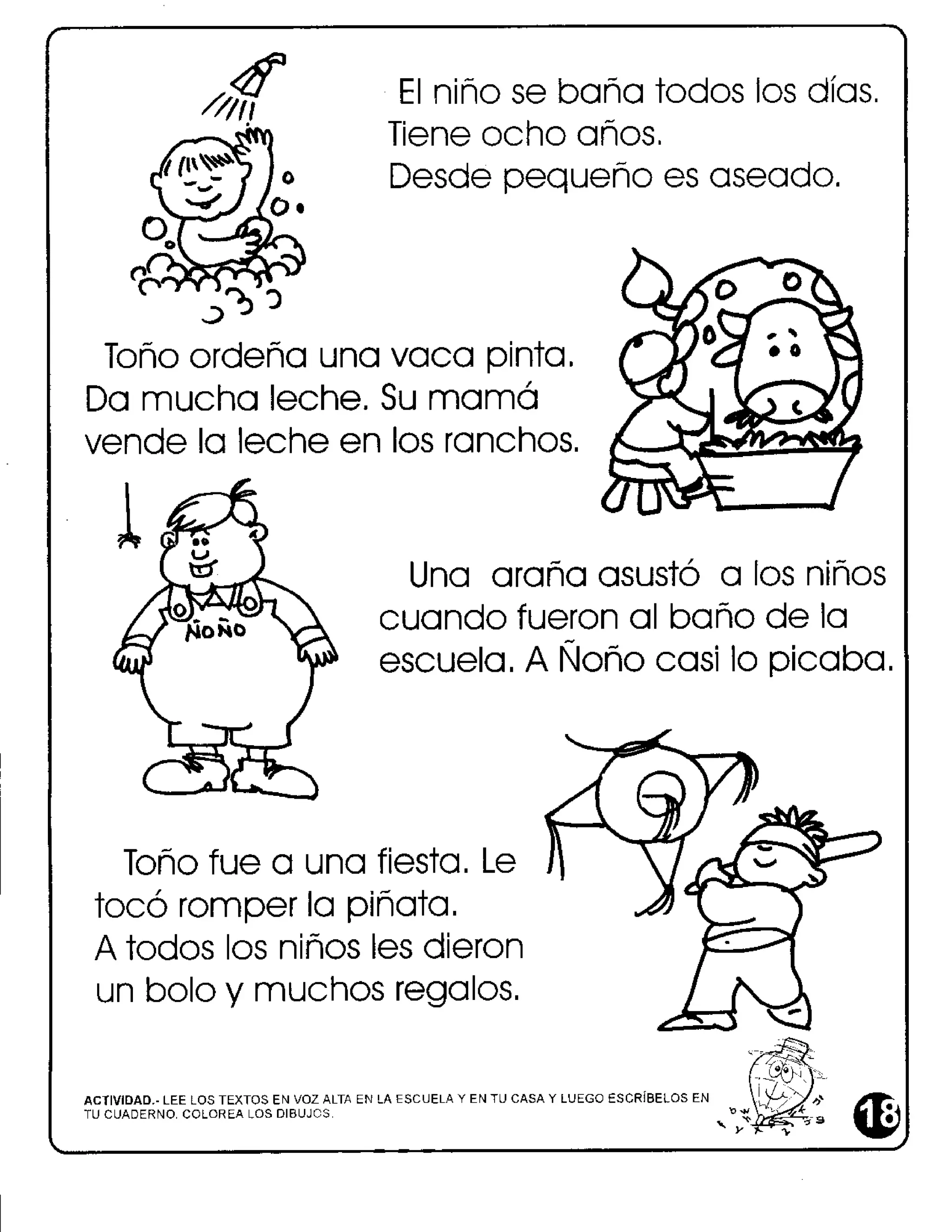 Actividades lectoescritura 2do | PDF