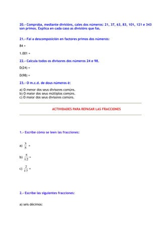 Actividades+matematicas+1º+eso | DOC