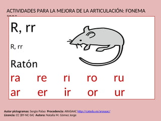 ACTIVIDADES MEJORA FONEMA RR MULTIPLE.ppt