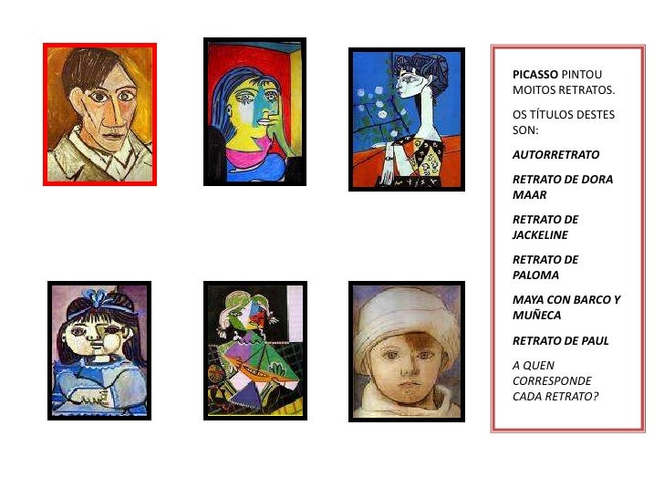 Actividades Pablo Picasso