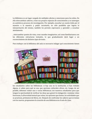 Actividades para leer | PDF