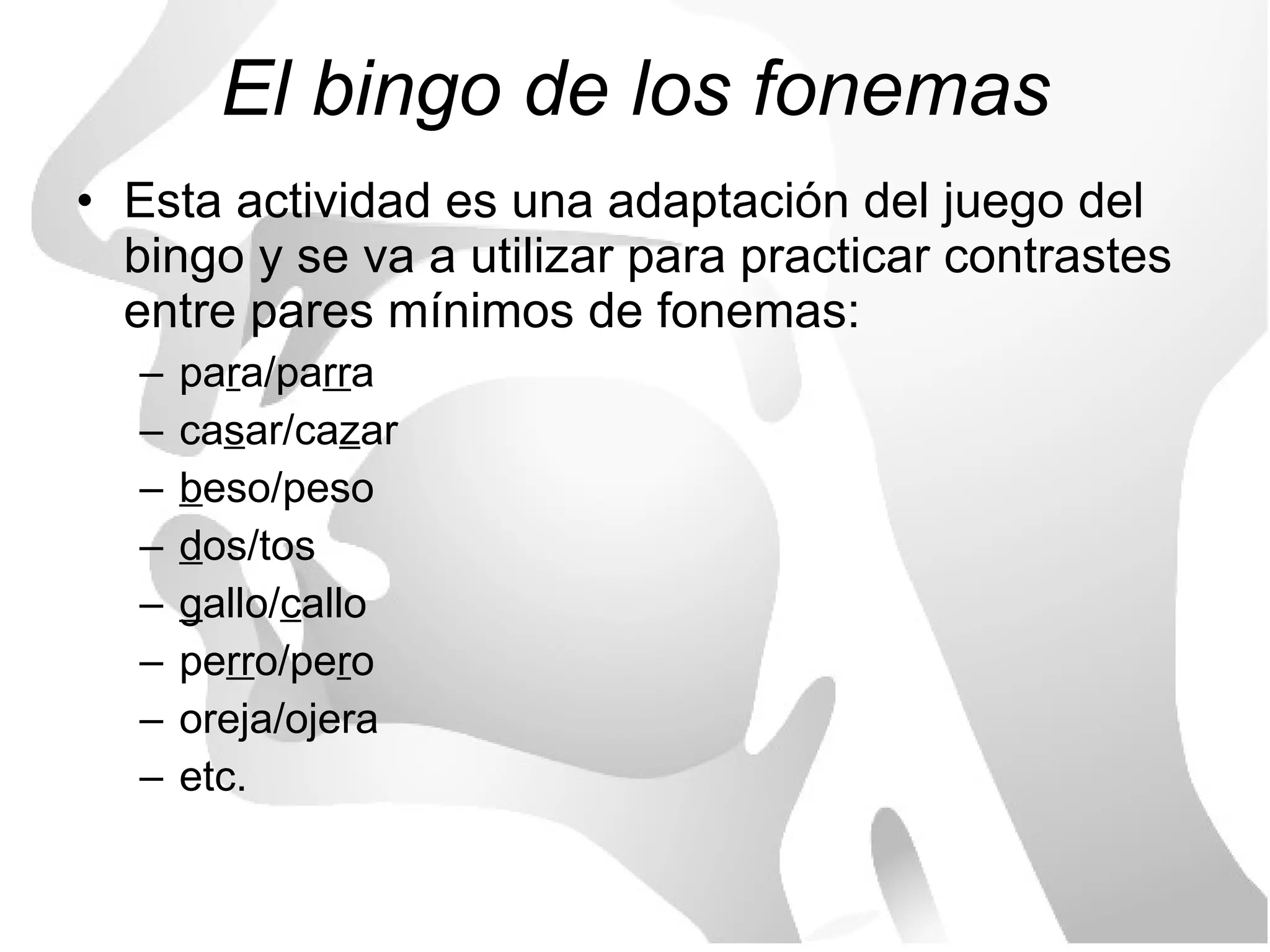 Actividades para trabajar la Fonética en la clase | PPT