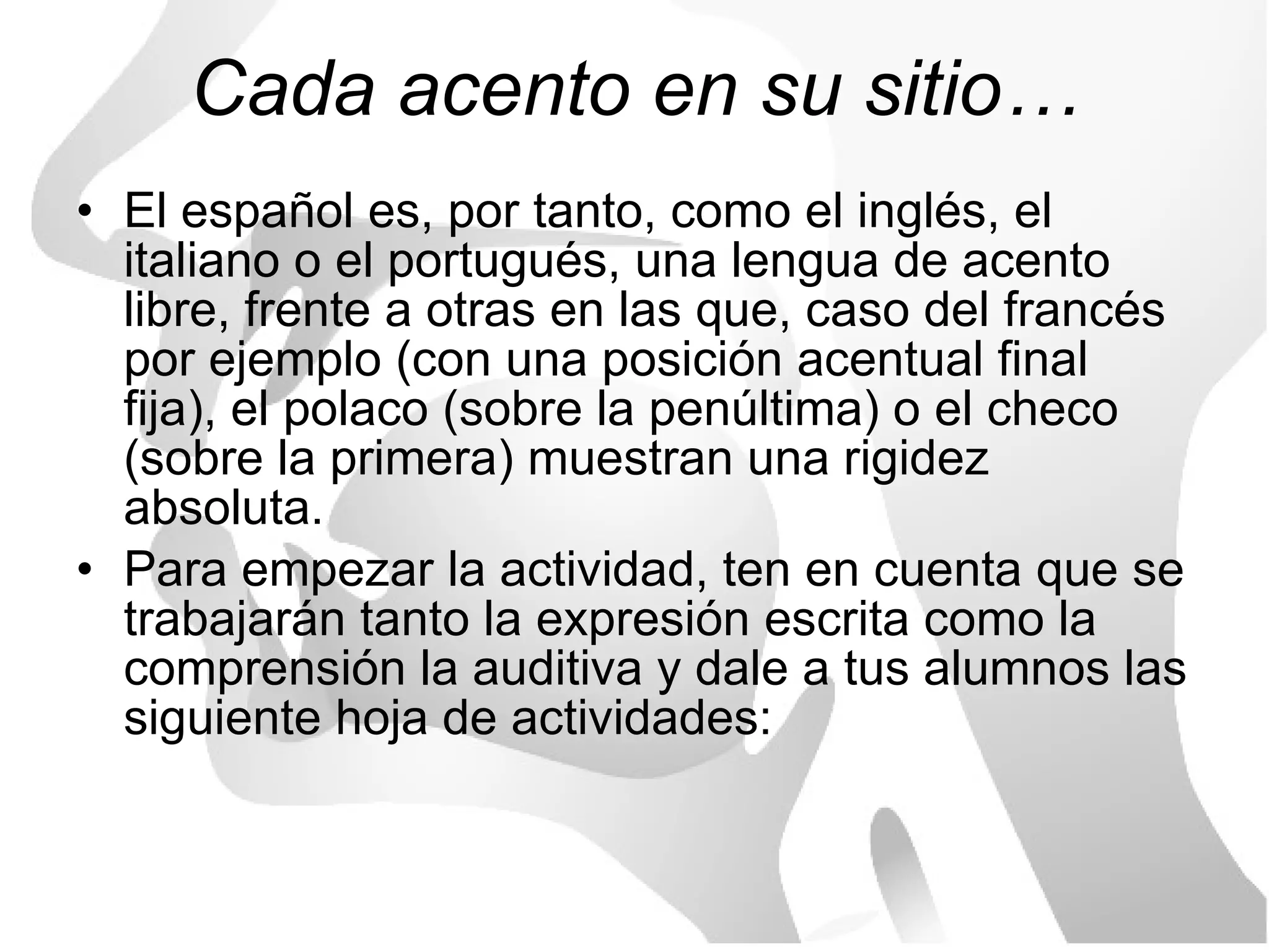 Actividades para trabajar la Fonética en la clase | PPT