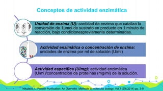 Actividad especifica de la cutinasa | PPTX