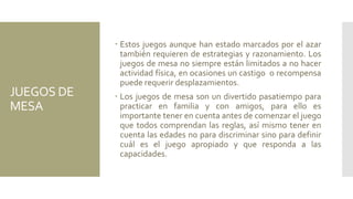 ACTIVIDADES RECREATIVAS Y DEPORTIVAS | PPT