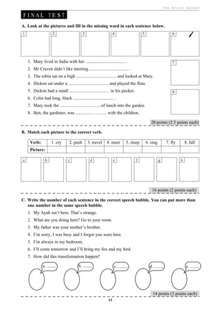 Actividades secret garden | DOC