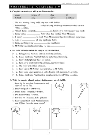 Actividades secretwhitemountain | DOC