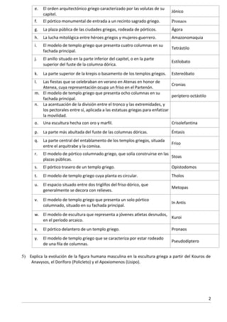 Actividades u1 arte griego | DOC